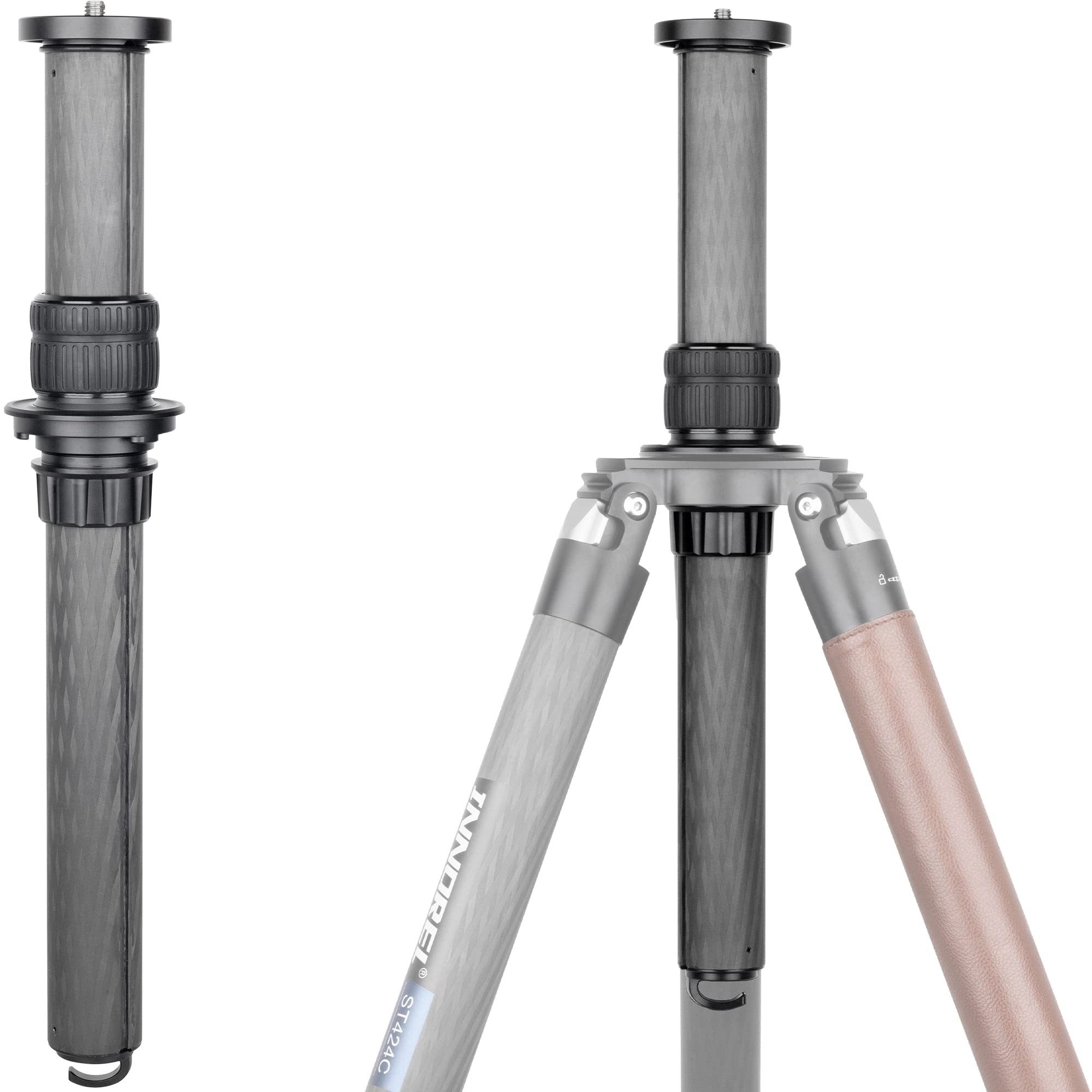 Tripod Center Column INNOREL ER42C, 10 Layers Carbon Fiber 1.7in/42.4mm ...