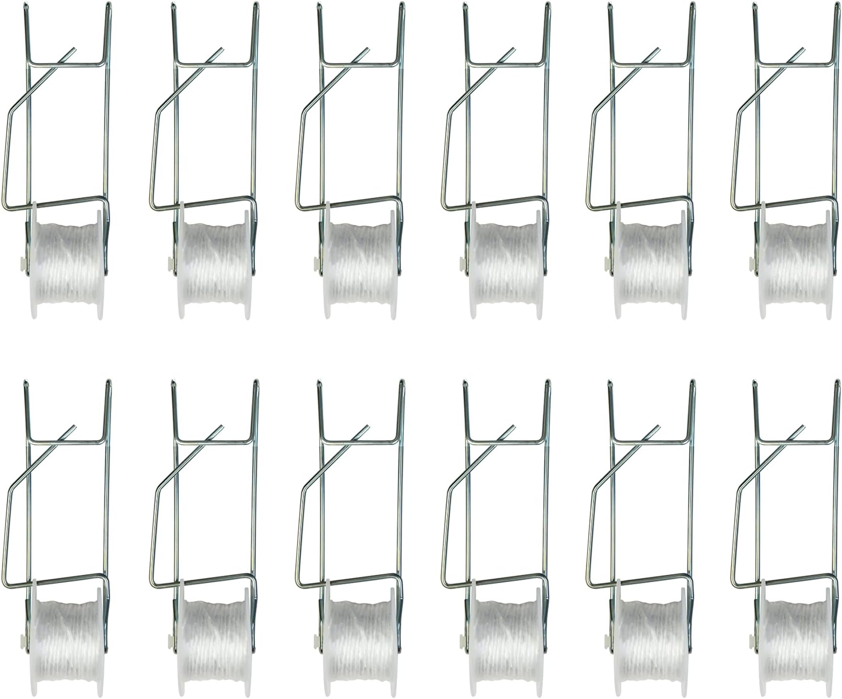 Amazon.com : Tinkaori Tomato Trellis Roller Hooks for Greenhouse,Plant ...