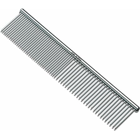 Kingrun Stainless Steel Pet Comb, 4 Pack Pet Grooming Steel Comb with ...