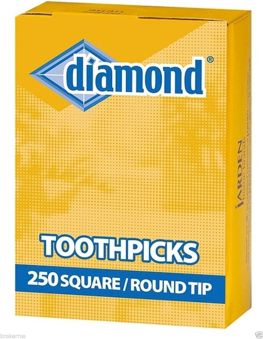 Amazon.com: 250 TOOTHPICKS for perio aid oral #2 #3 DIAMOND Square ...