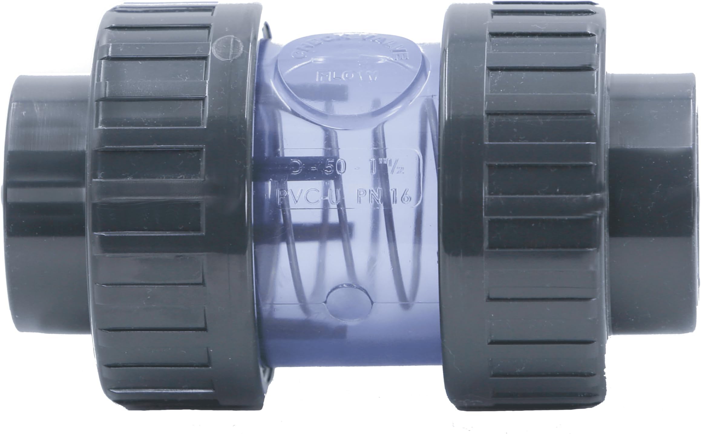 Swing Check Valve Non-Return Check Valve PVC Double Union Solvent Weld ...