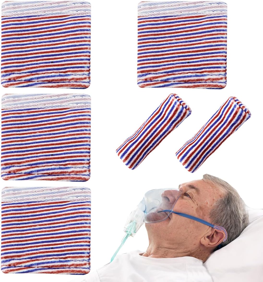 Amazon.com: 6Pcs Earring Holder Nasal Cannula Ear Cushions, Soft Oxygen ...