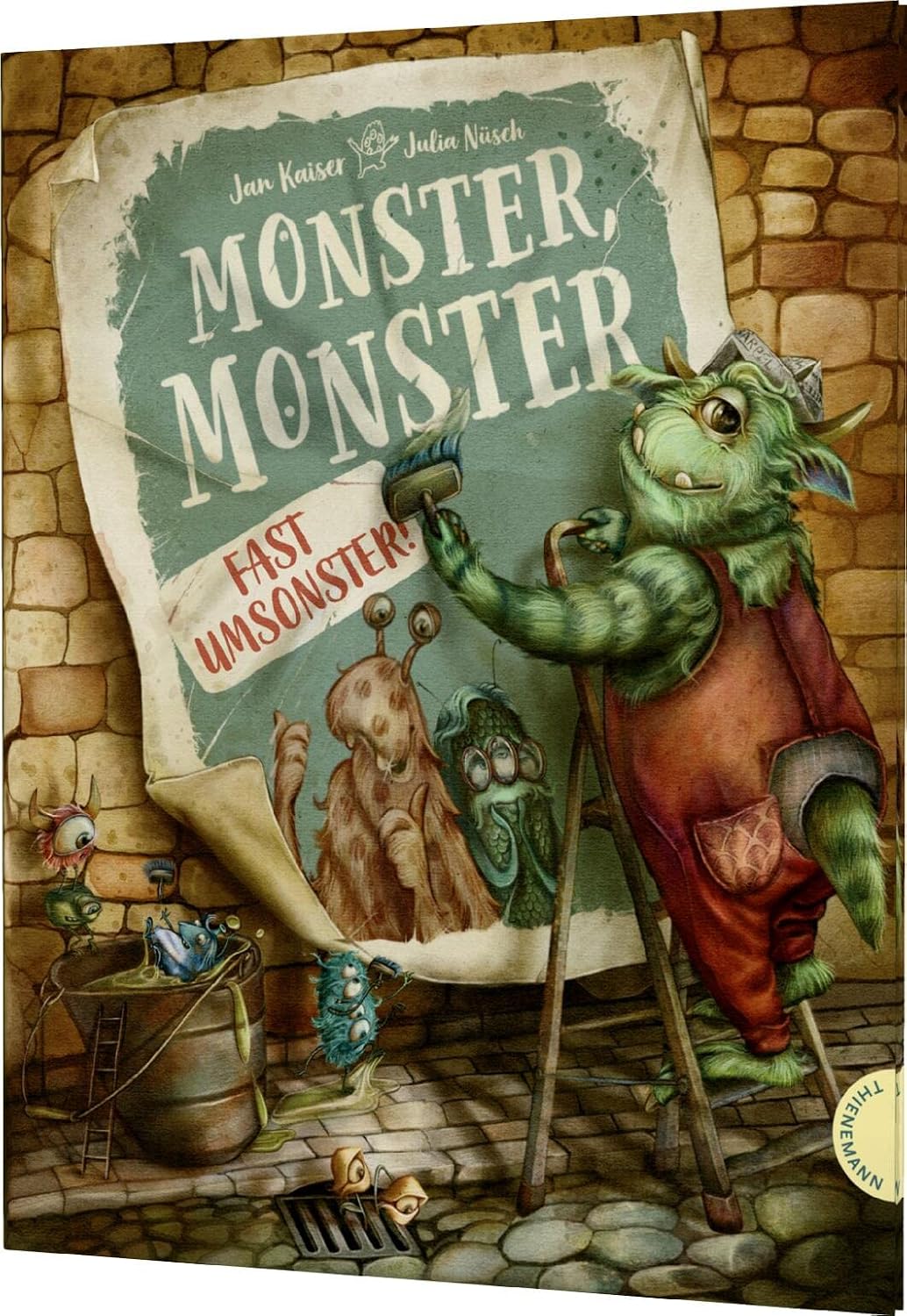 Monster, Monster, fast umsonster: Abenteuerliches Bilderbuch für Kinder ...