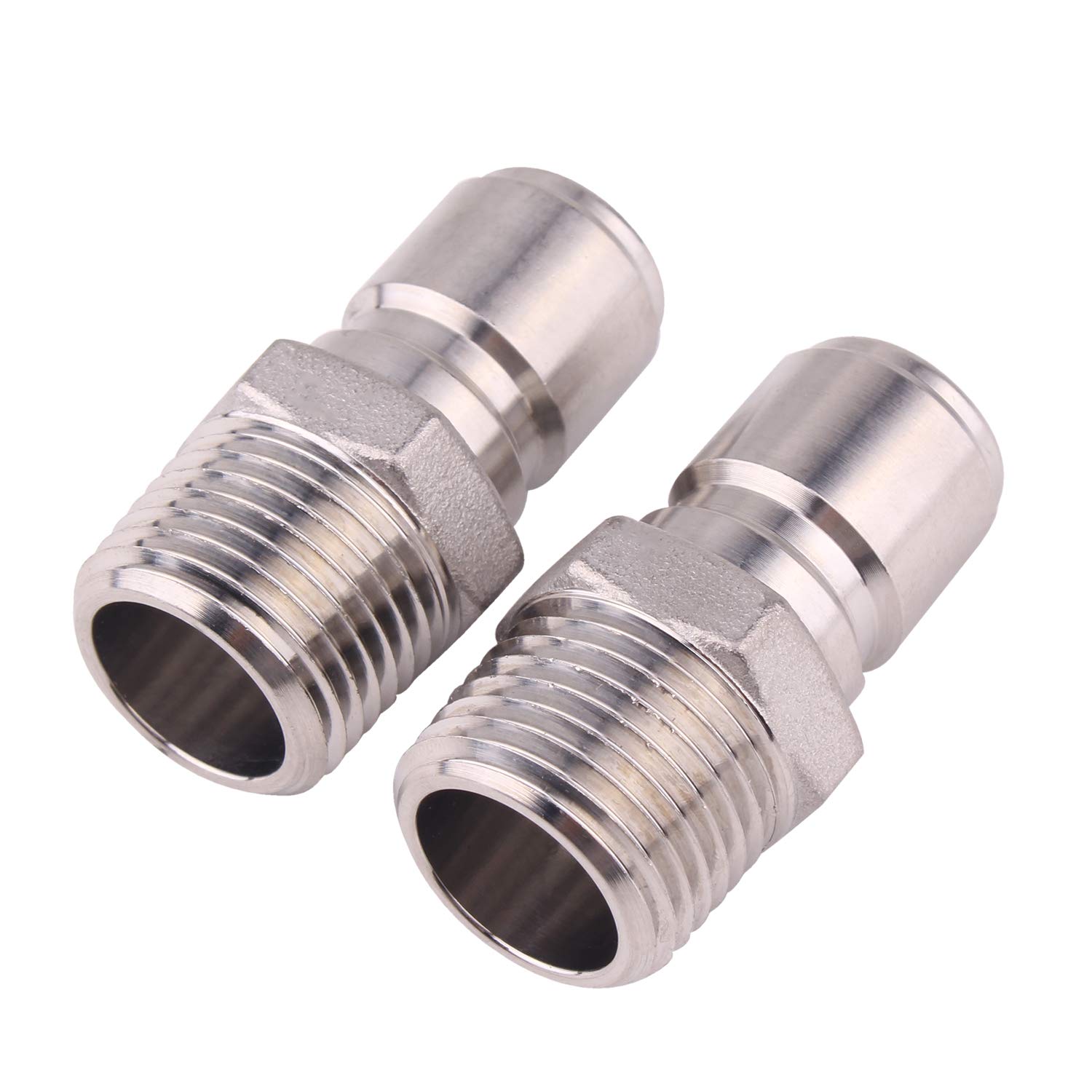 Snapklik.com : Stainless Steel Male Quick Disconnect MPT 1/2 ...