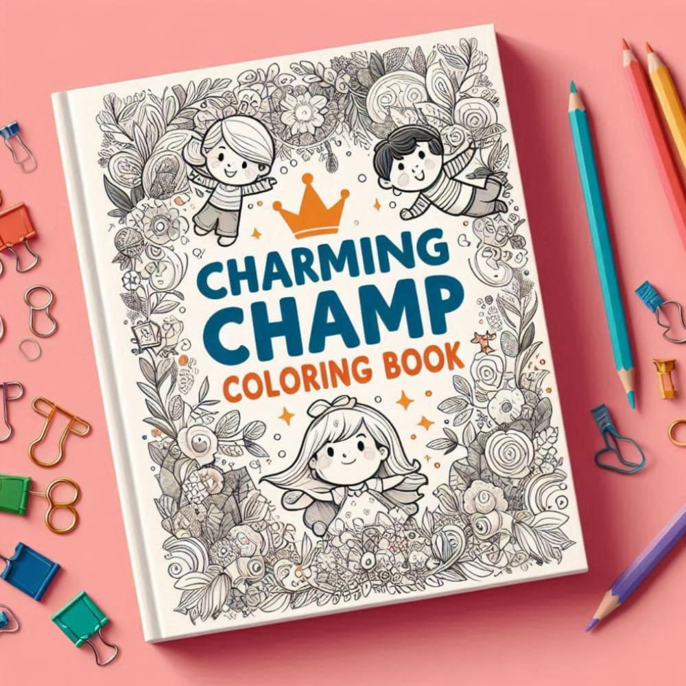 Charming Champ Coloring book: awaken the inner kid within: sree ...