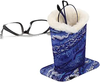 Amazon.com: GALPADA Leather Spectacle Holder Glasses Holder for ...