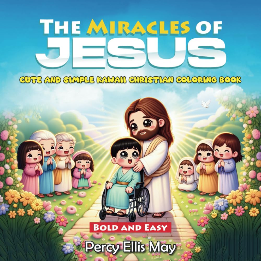 Amazon.com: The Miracles of Jesus: Cute & Simple Kawaii Christian ...