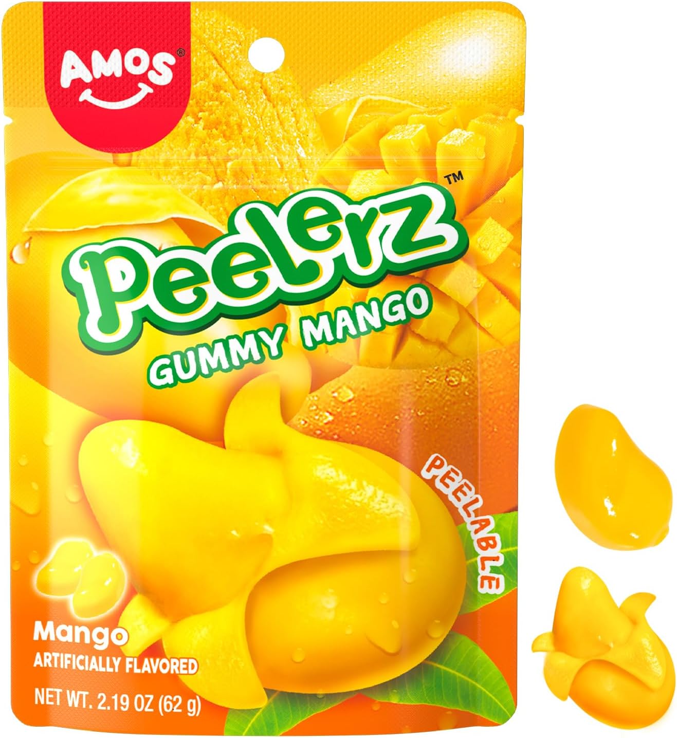 Amos 4D Gummy Peelable Candy (Mango 3Pack) : Amazon.ca: Grocery ...
