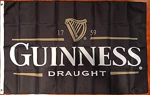 Amazon.com : Faylagee-yx Guinness Traditional Draught Beer Flag 3' X 5 ...