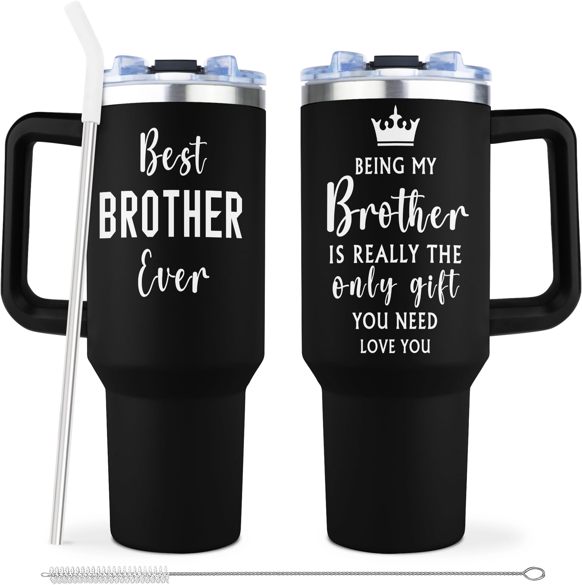 Amazon.com | World's Greatest Brother Tumbler 30oz, Birthday Gifts ...