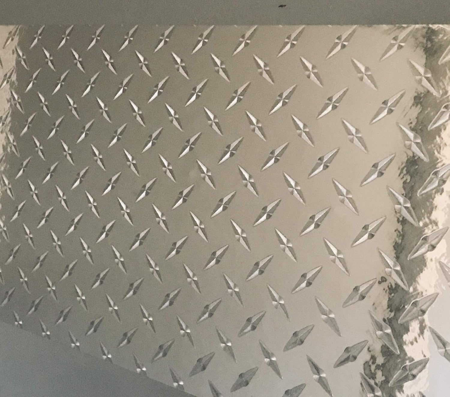 DPC Roll of Diamond Plate Classic Sign Vinyl, with Self-Adhesive ...