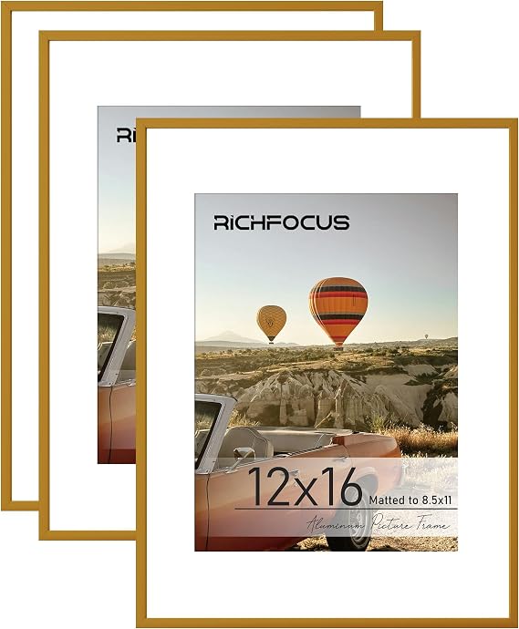 Amazon.com - RICHFOCUS 12x16 Frame Set of 3|12x16 Picture Frame with ...