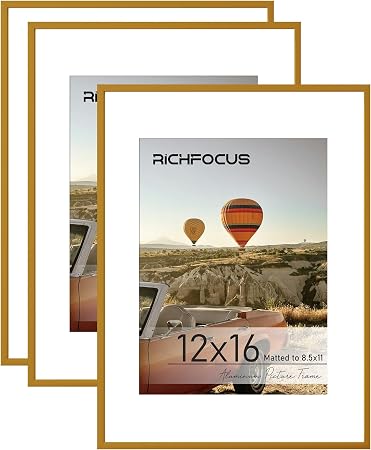 Amazon.com - RICHFOCUS 12x16 Frame Set of 3|12x16 Picture Frame with ...