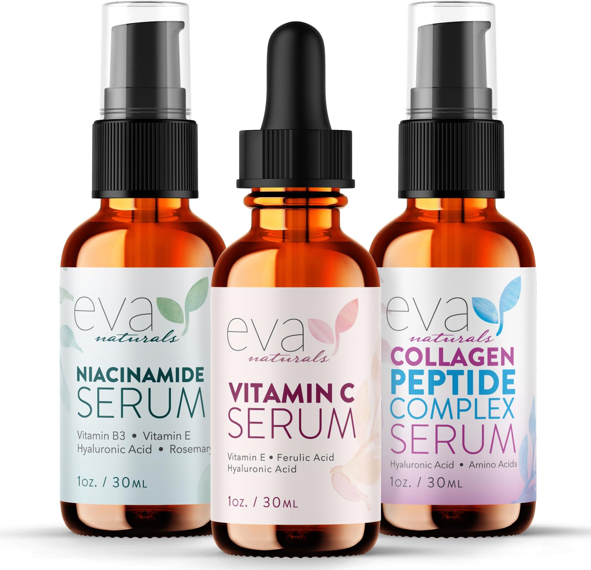 Amazon.com : Face Serum Set – Retinol Serum, Vitamin C Face Serum ...