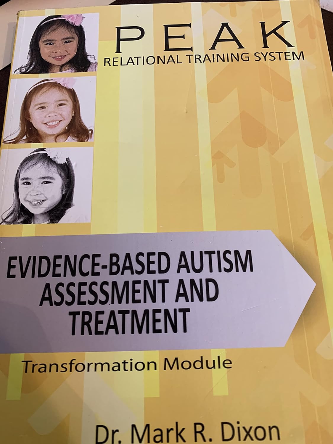 PEAK Relational Training System : Transformation Module: Mark R. Dixon ...