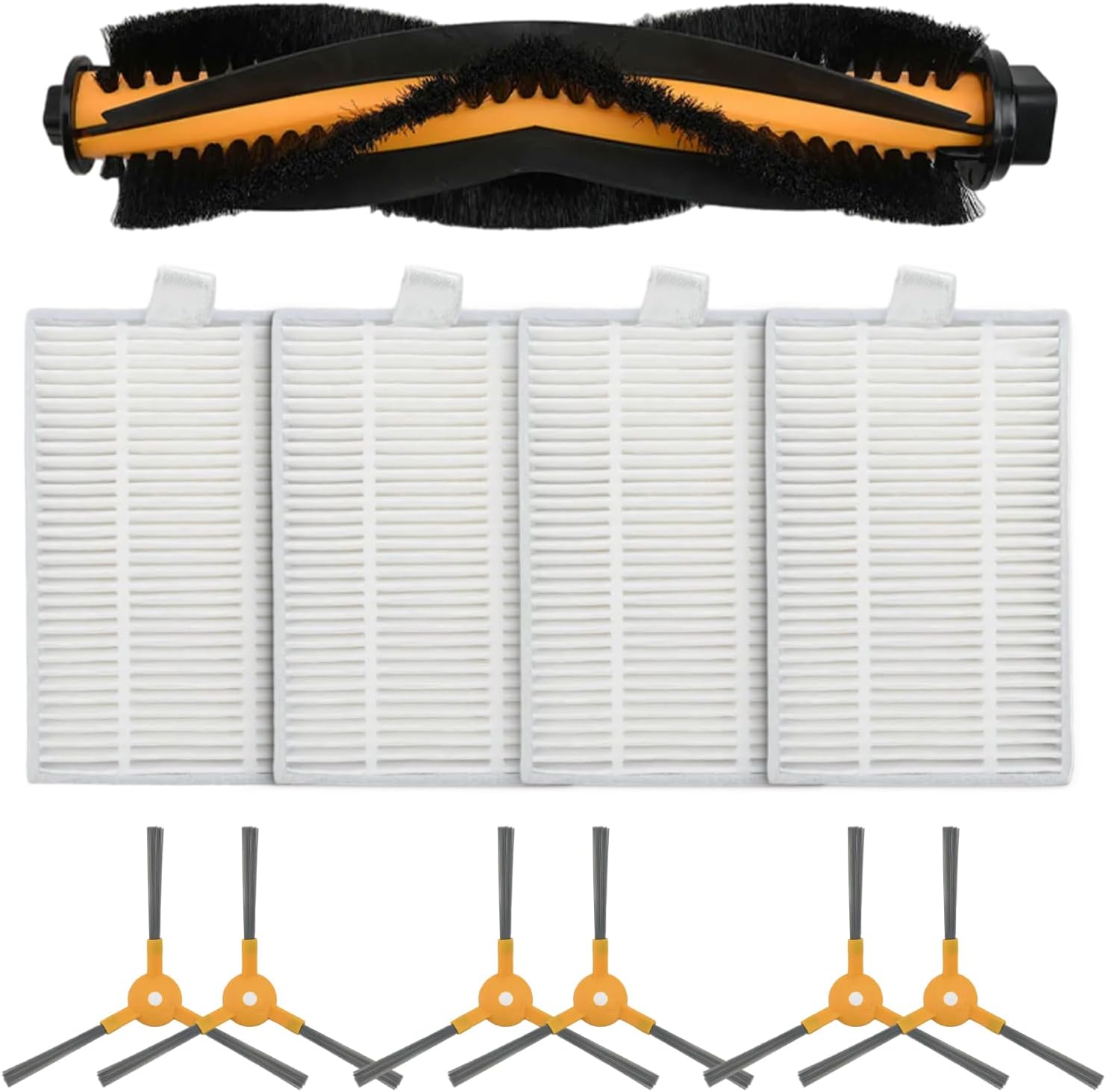 Amazon.com: Robot Vacuum Cleaner Replacement Kit Main Brush Side ...