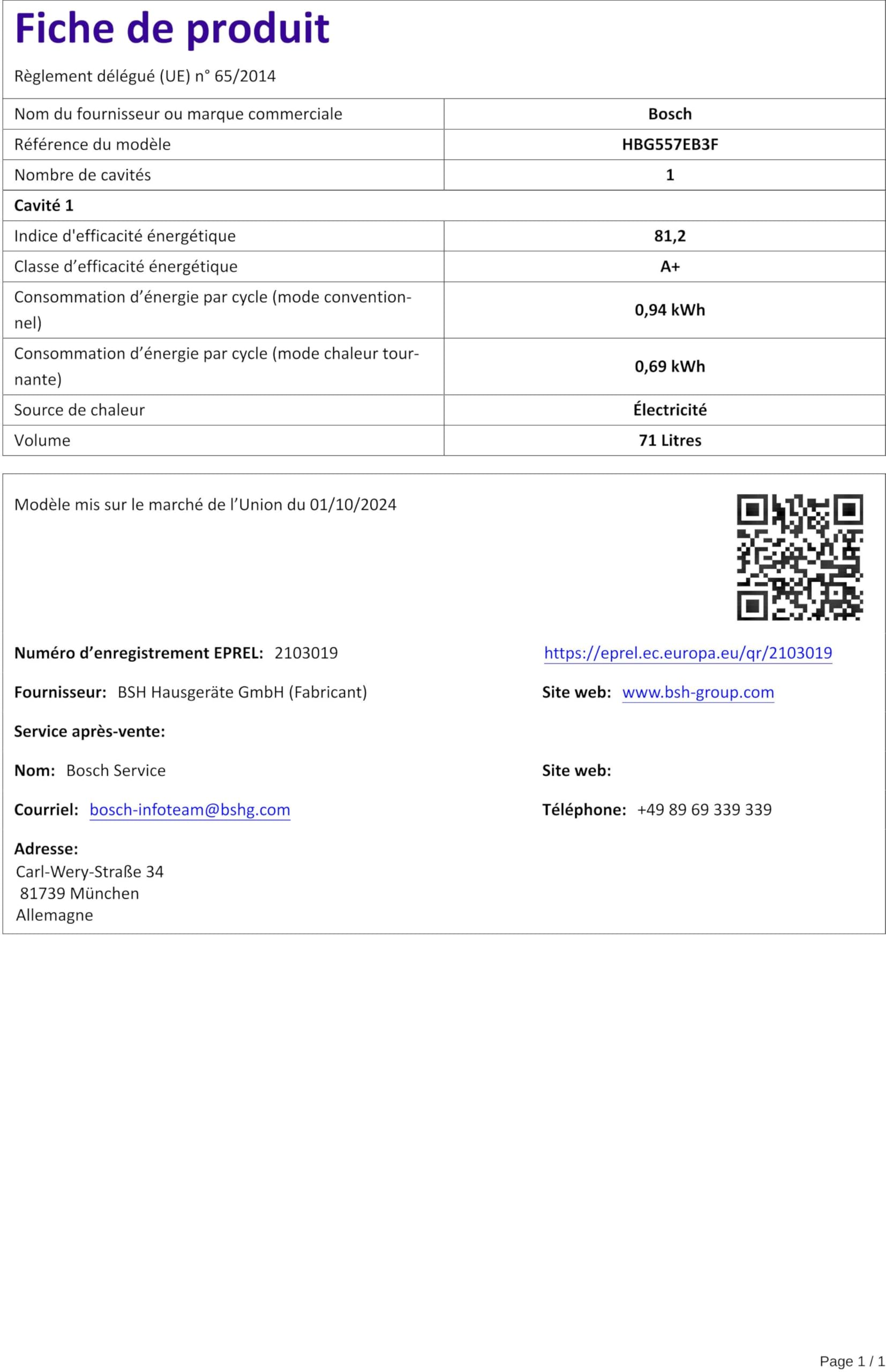 Bosch BFL554MB0 - Série 6 - Micro-ondes intégrable, 59 x 38 cm, 25 ...