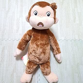 Amazon.co.jp: Curious George Mega Jumbo Kyoton Plush George : Toys & Games
