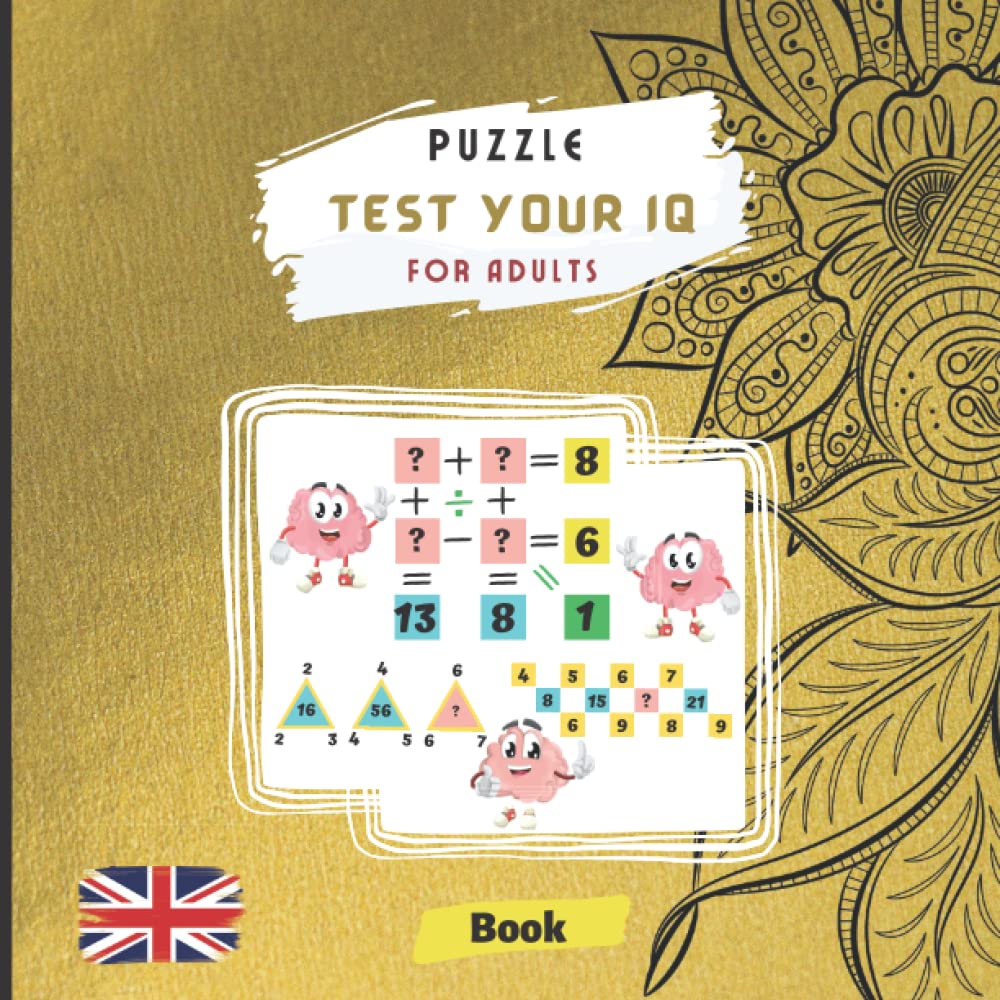 Puzzle Test your IQ for Adults: Complete the correct numbers in the ...
