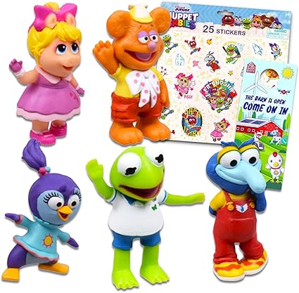 Amazon.com: Muppets Babies Cake Toppers - Bundle with 5 Pc Muppets Cake ...