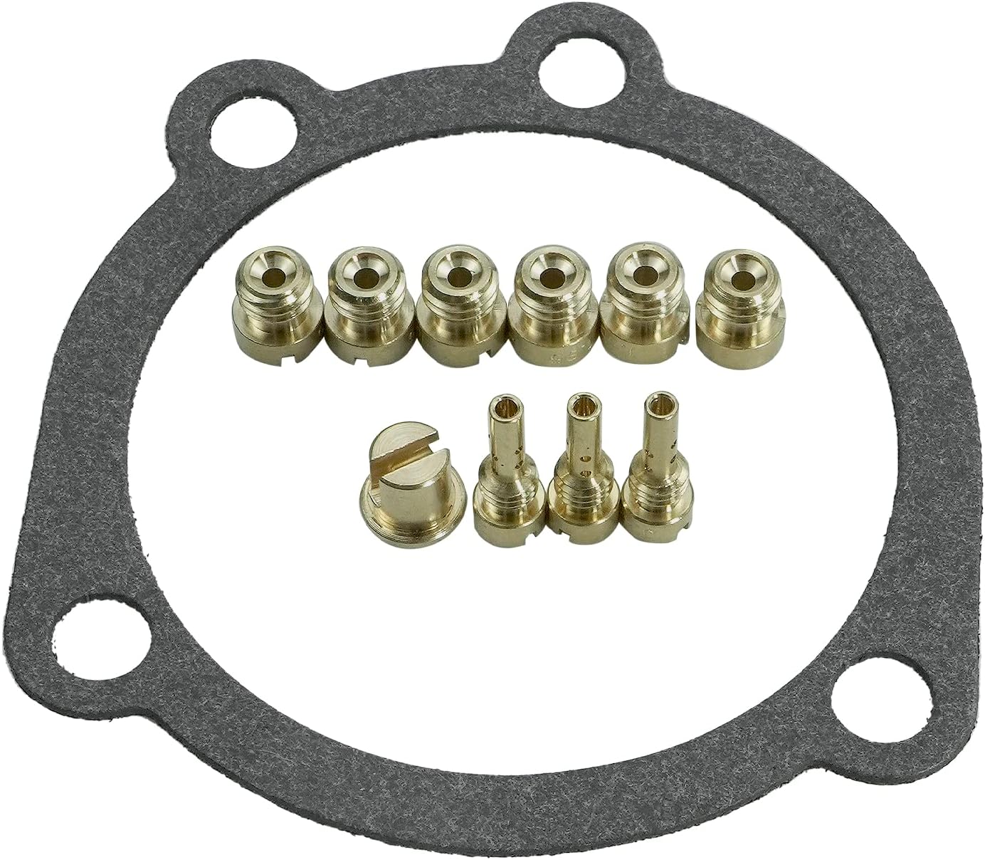 Amazon.com: Carburetor Carb Jet Kit CV40 Main Jet - Slow/Pilot Jet With ...