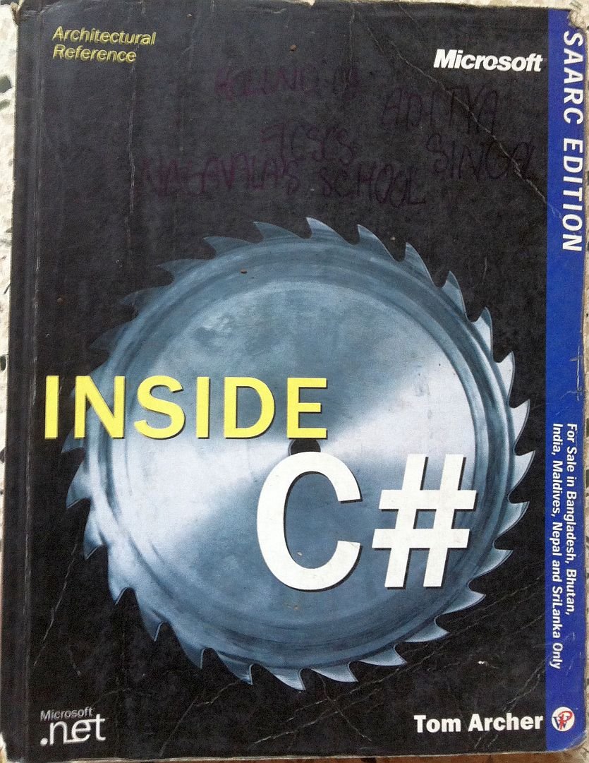 Inside C#: 9780735612884: Computer Science Books @ Amazon.com