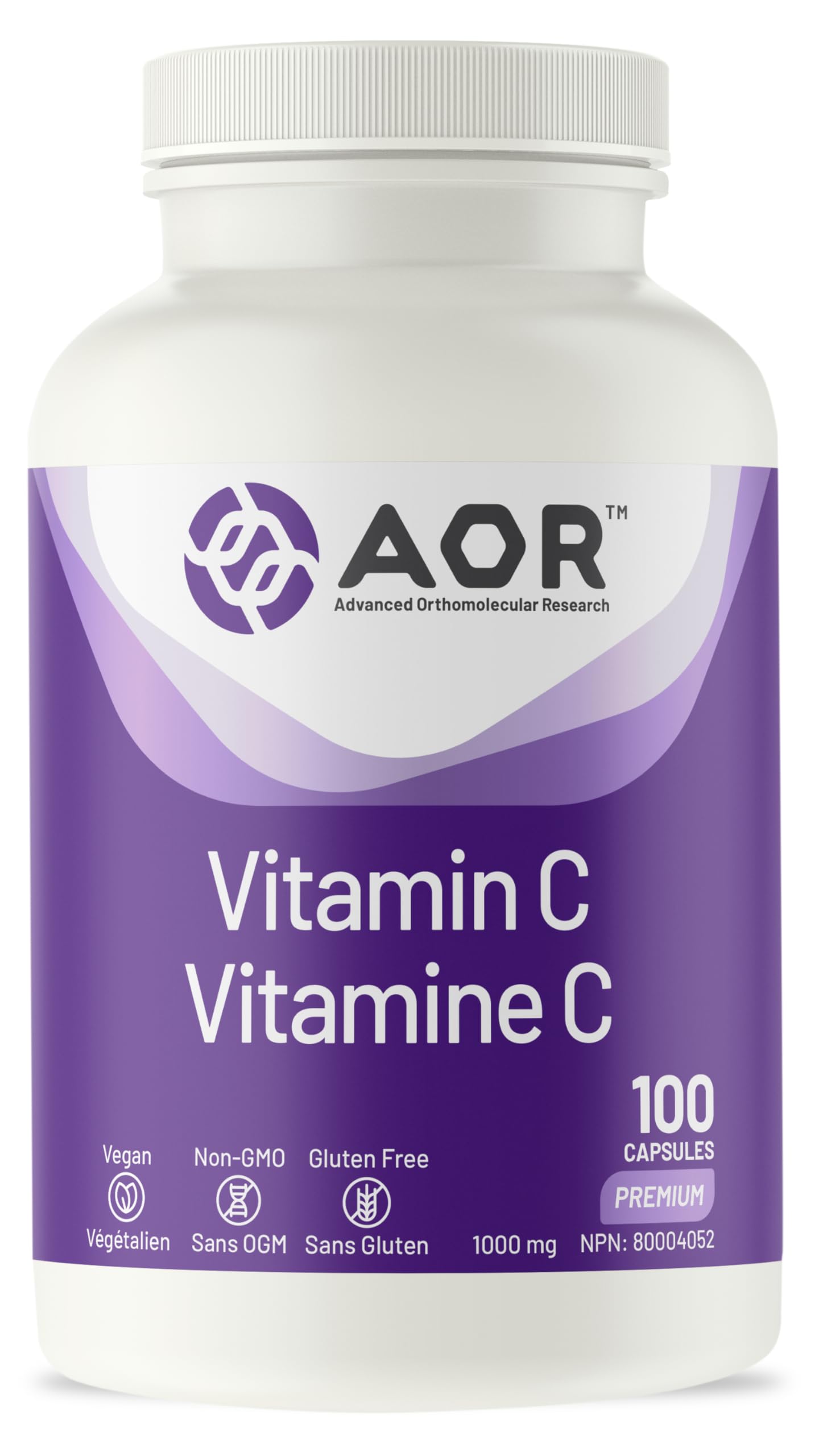 AOR - Vitamin C 1000mg, 100 Capsules - Essential Ascorbic Acid ...