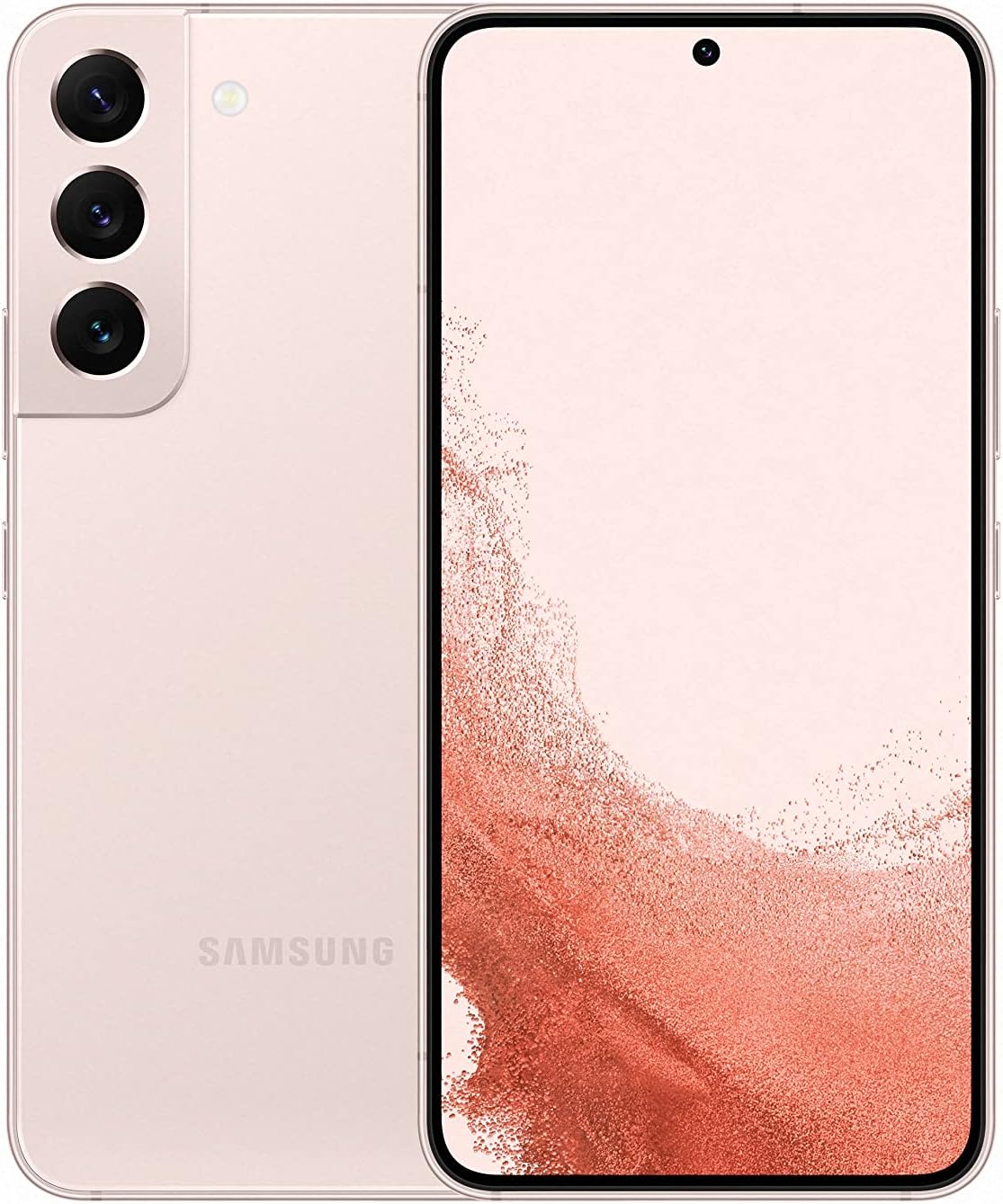Samsung Galaxy S22 (5G) 256 GB Unlocked - Pink Gold (Renewed) : Amazon ...