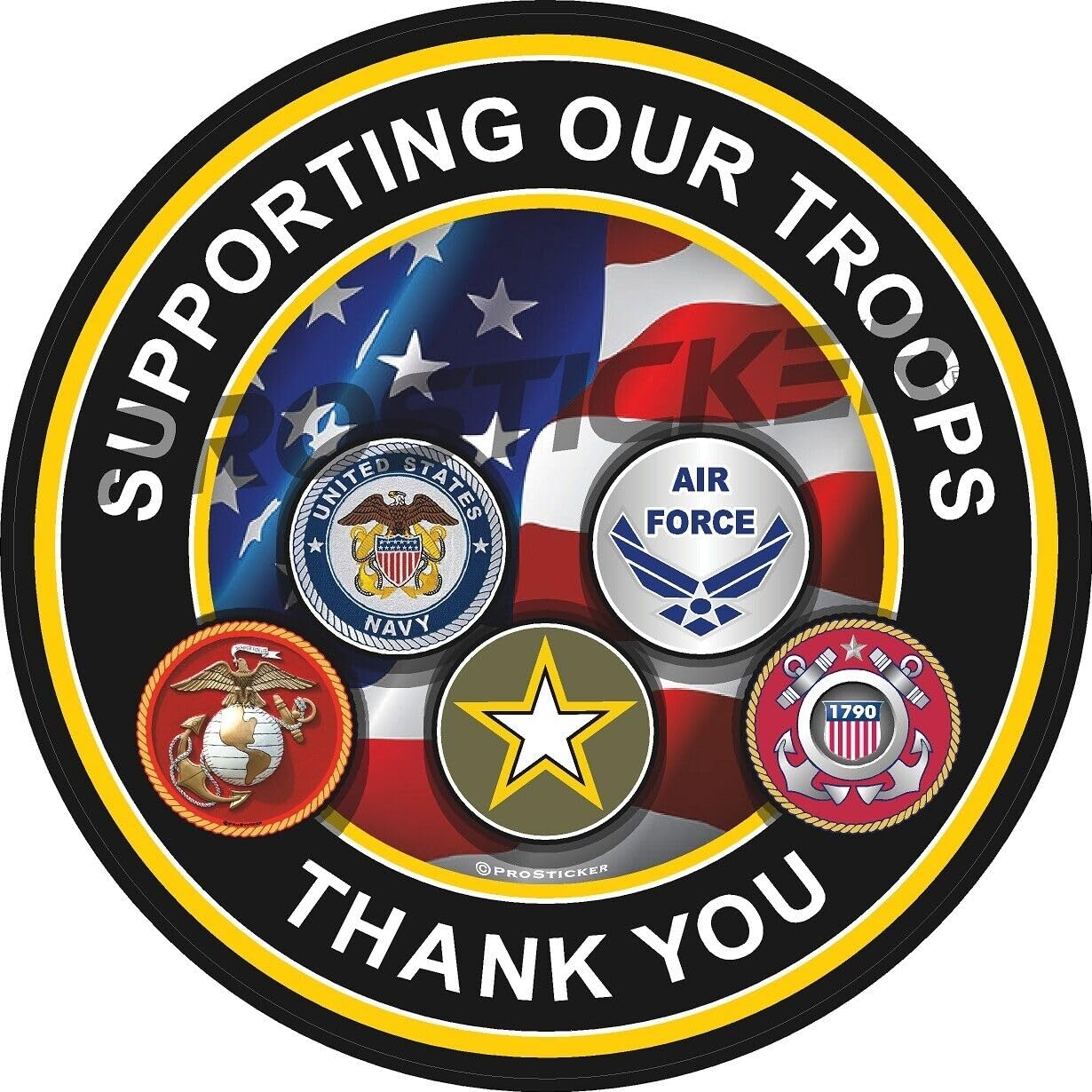 Support Our Troops Symbols We Support Our Troops Fun Patch