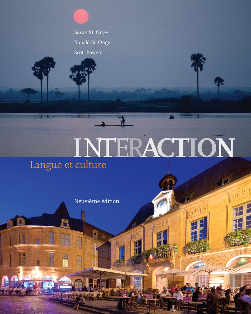 Amazon.com: Interaction: Langue et culture (Book Only) (World Languages ...