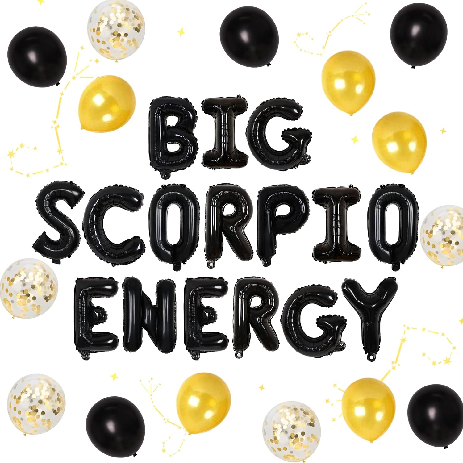 Amazon.com: Scorpio Birthday Party Decorations-Big Scorpio Energy ...