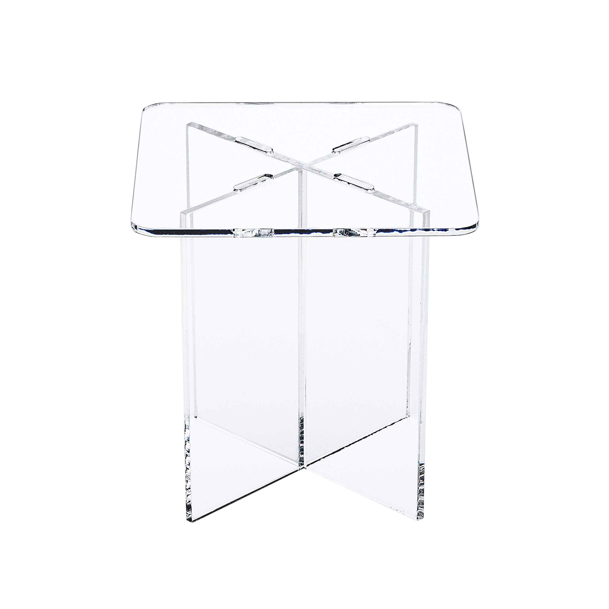 Amazon.com: Clear Choice Square Base Acrylic Disassemble Stand Display ...