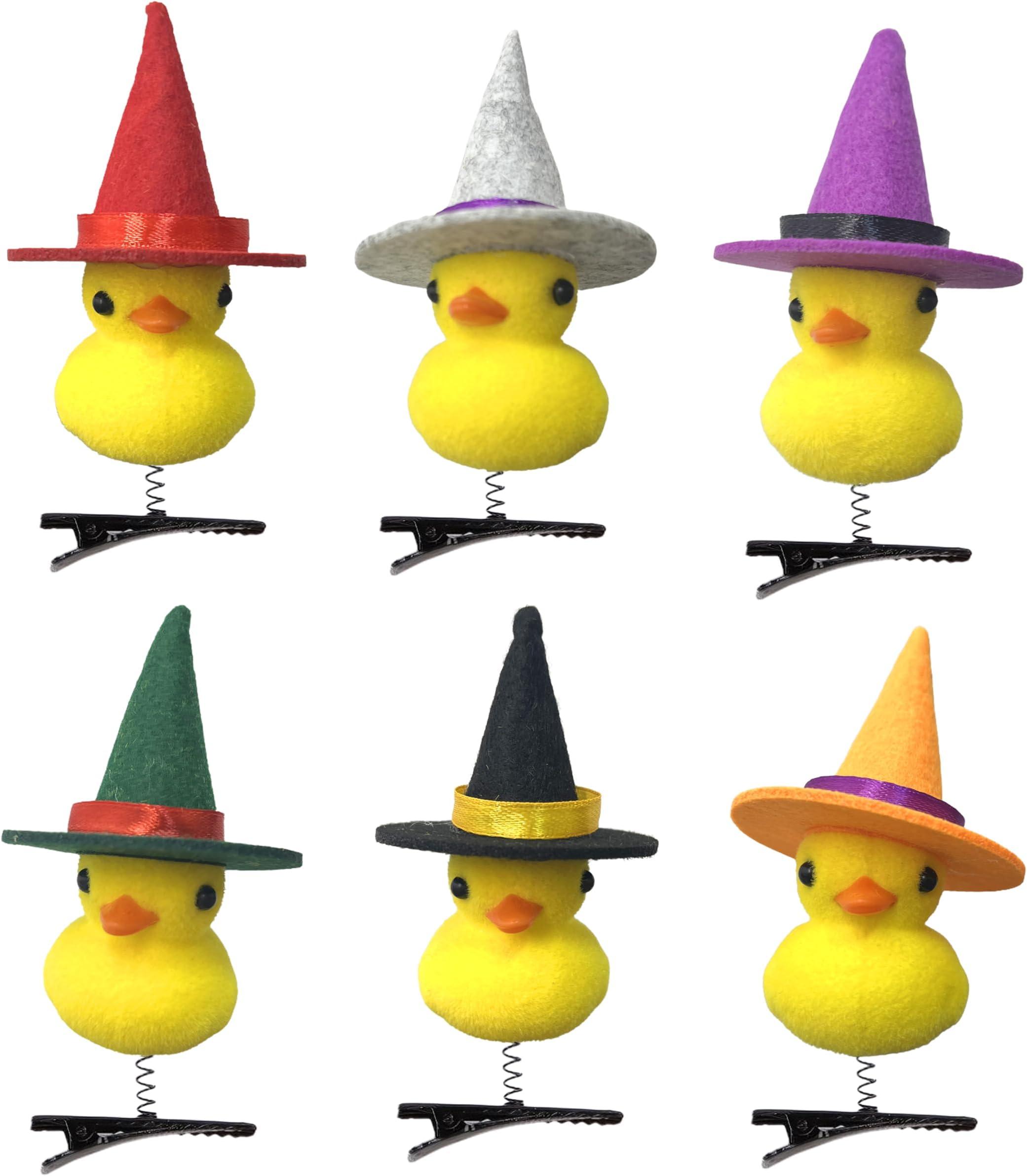 Amazon.com : Generic Sprout Clips Fun wizard ducks Hair Clips for ...