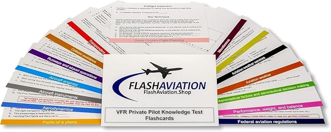 Amazon.com: Private Pilot VFR Flashcards for FAA Exams : Darin Duncan ...
