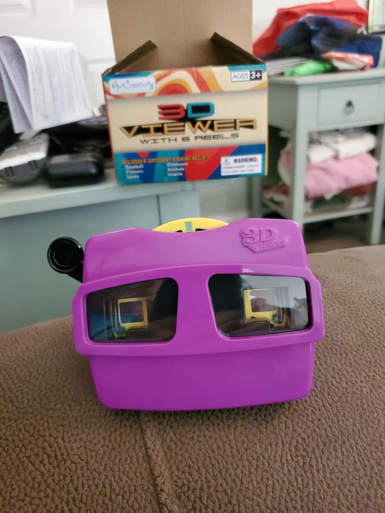 Amazon.com: ArtCreativity 3D Viewer Toy Viewfinder with 6 Reels - View ...