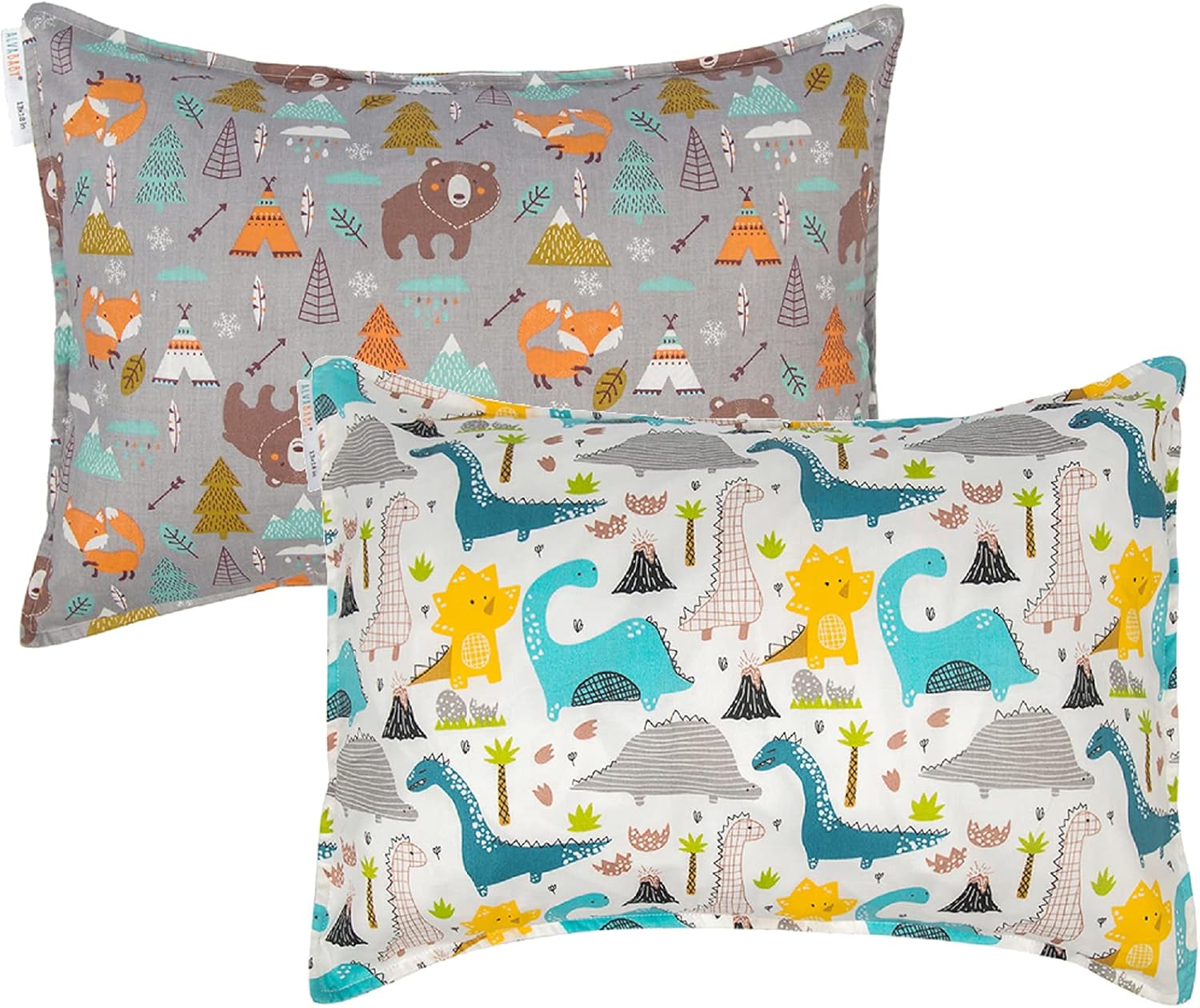 Amazon.com: ALVABABY Toddler Pillowcases, Fits 13 x 18,12x 16 Kids ...
