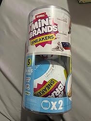 Amazon.com: Mini Brands Sneakers Capsule 2 Pack by ZURU Real Miniature ...