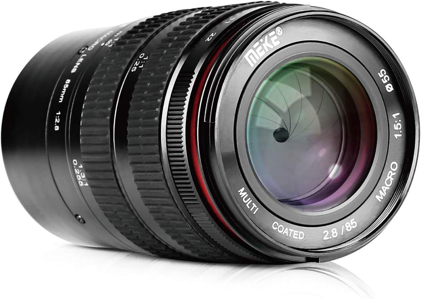 Amazon.com : MEKE 85mm F2.8 Manual Focus Aspherical Medium Telephoto ...