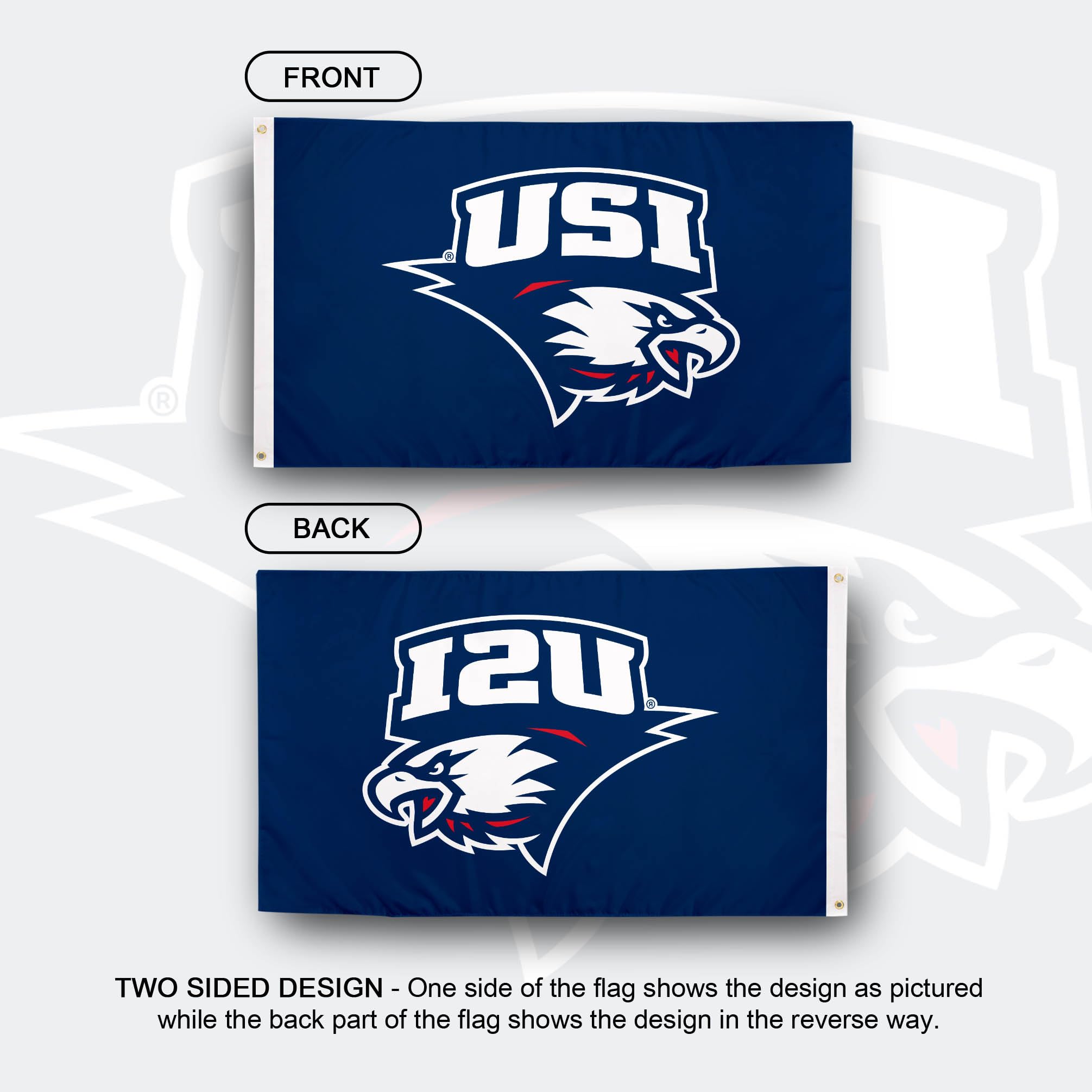 Desert Eagle Desert Cactus University Of Southern Indiana Sticker USI ...