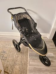Amazon.com : Baby Jogger Summit X3 Double Jogging Stroller, Midnight ...