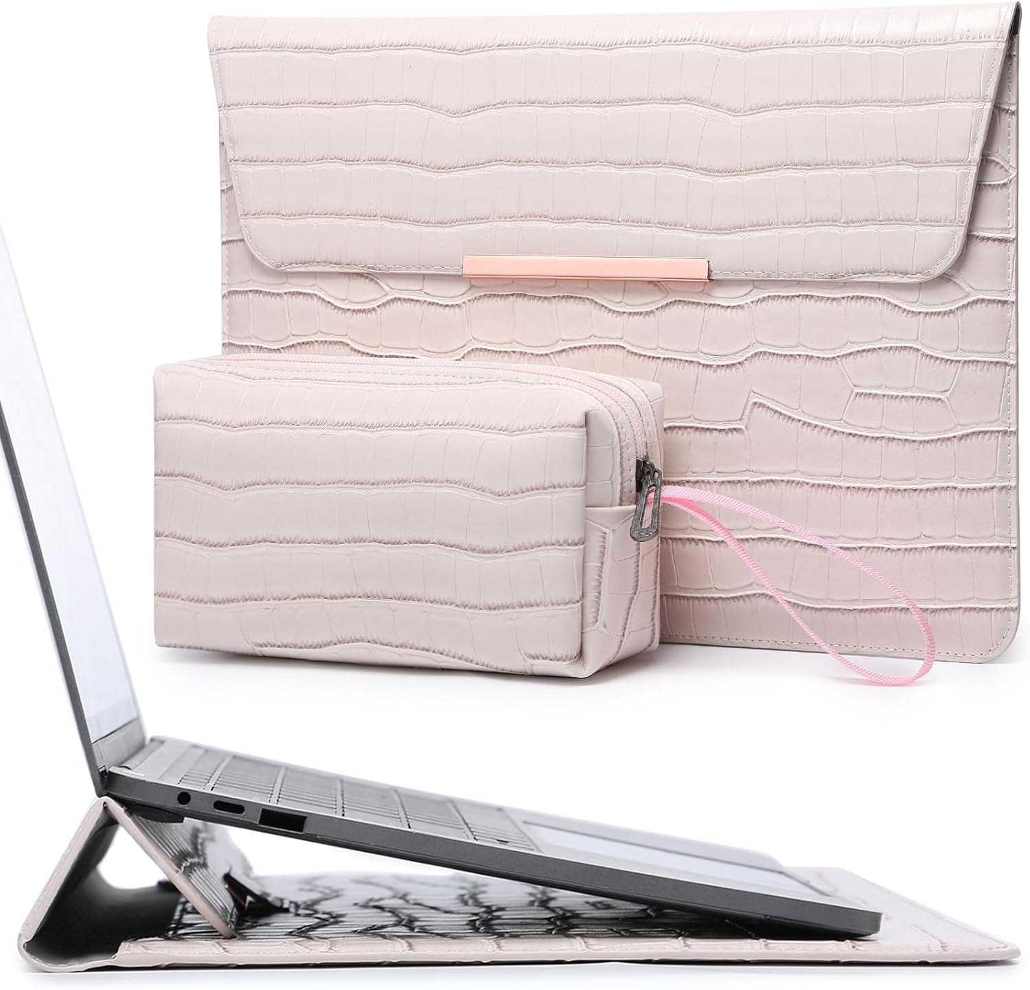 Amazon.com: HYZUO 15-16 Inch Laptop Sleeve with Built-in Stand for ...