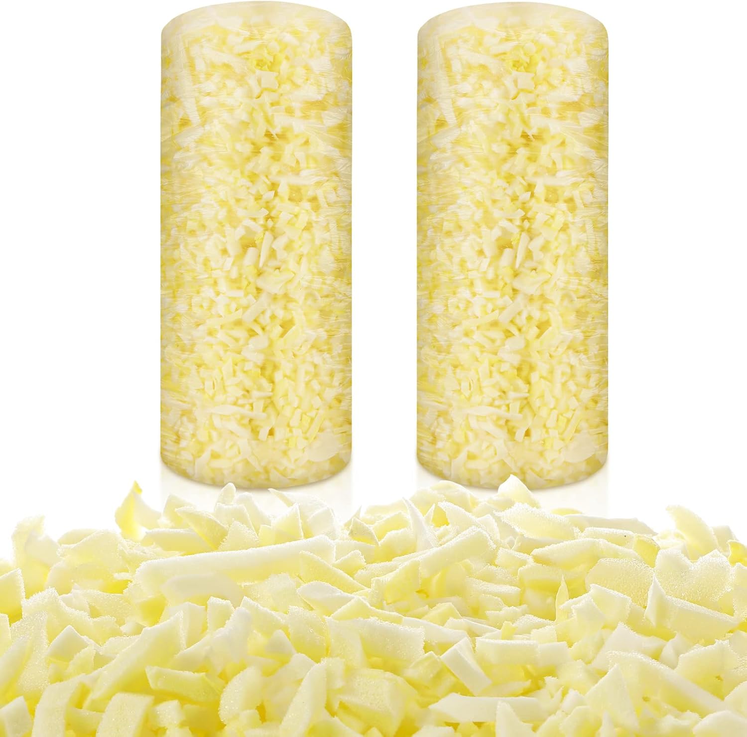 Amazon.com: Marsui Bean Bag Filler Soft Shredded Memory Foam Filling ...