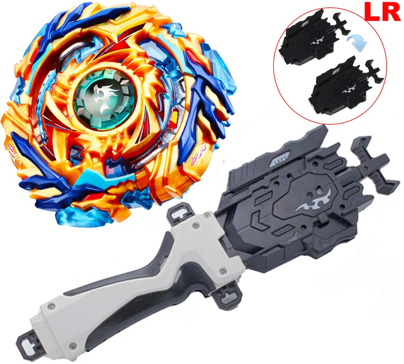 Buy Bey Battle Top,Bey Burst Blade Evolution LR String Launcher Grip ...