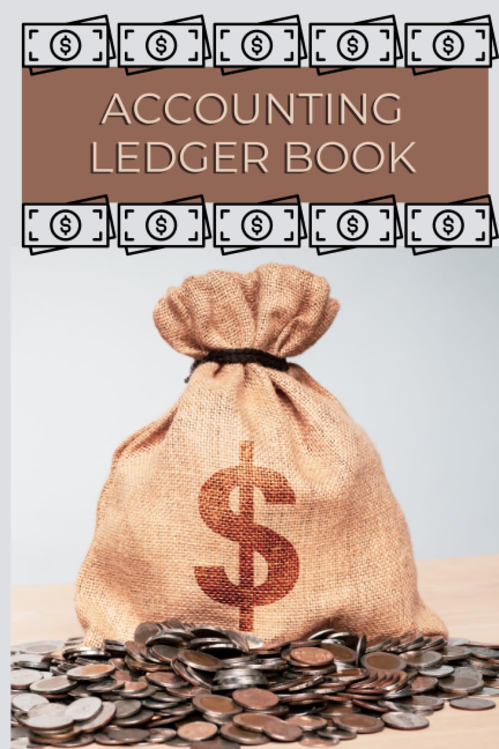 Accounting Ledger Book: Medium (6"x9") Simple Blank Ledger for ...