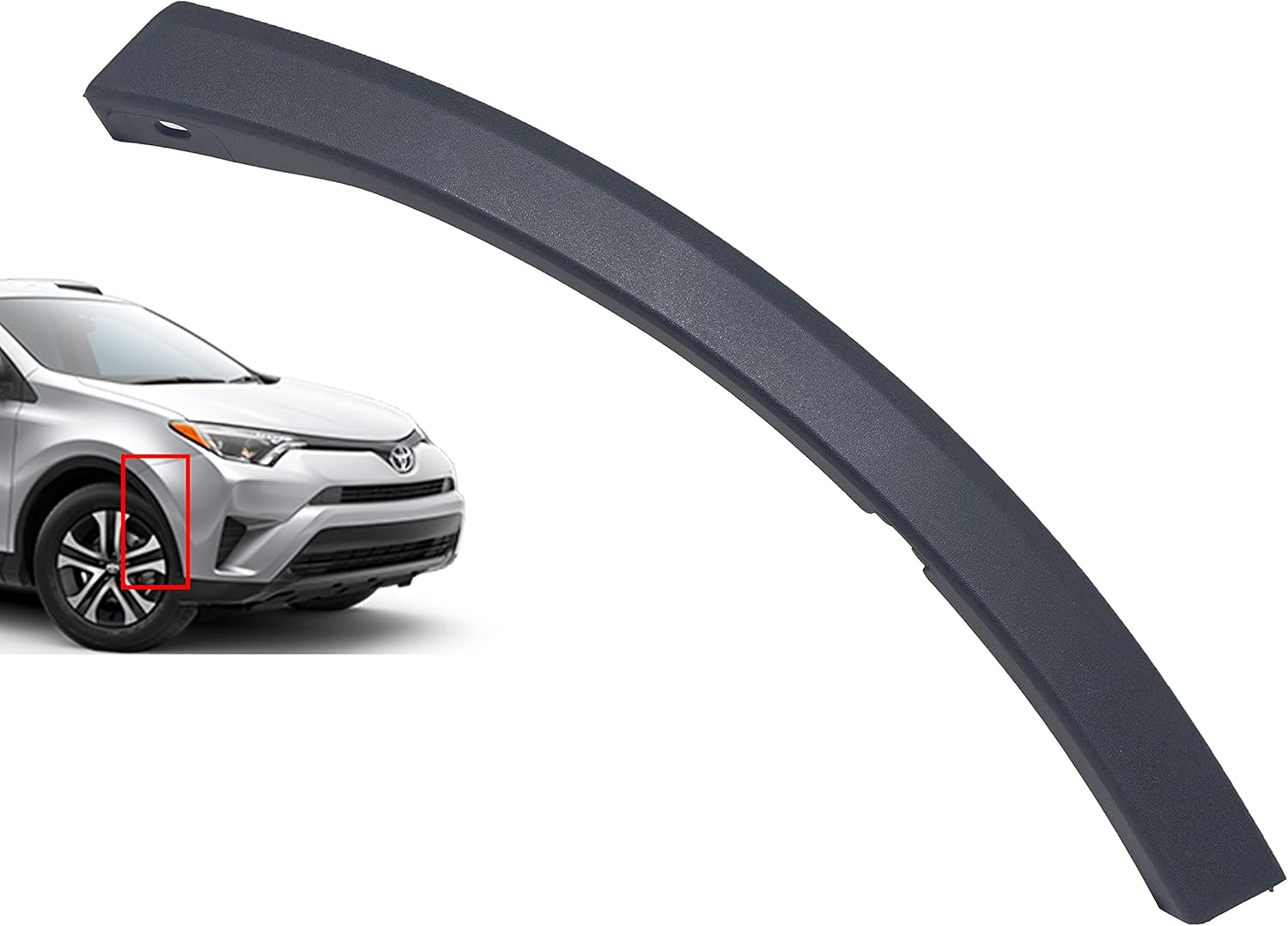 Amazon.com: 2016 2017 2018 Compatible with Toyota Rav4 Front Bumper ...