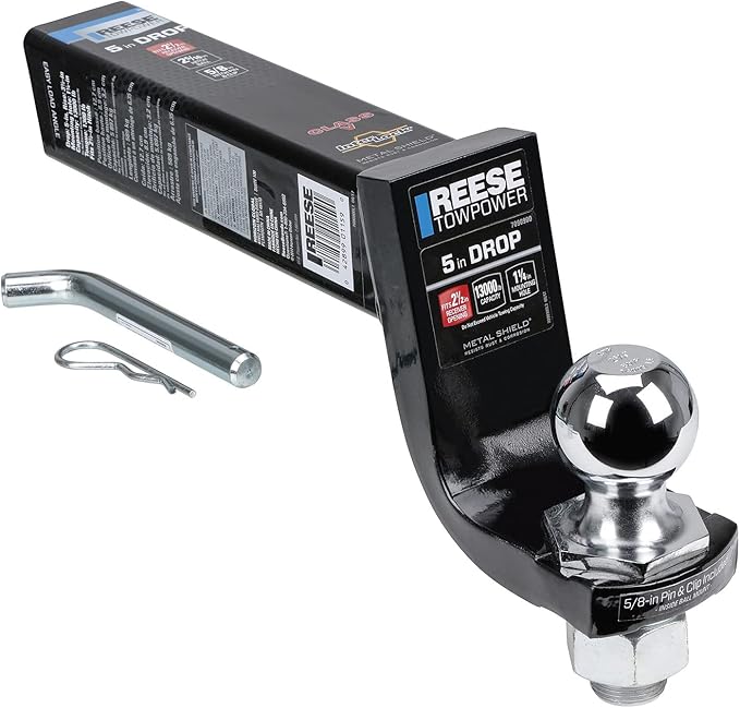 Amazon.com: Reese 7090900 Interlock® Trailer Hitch Ball Mount Starter ...