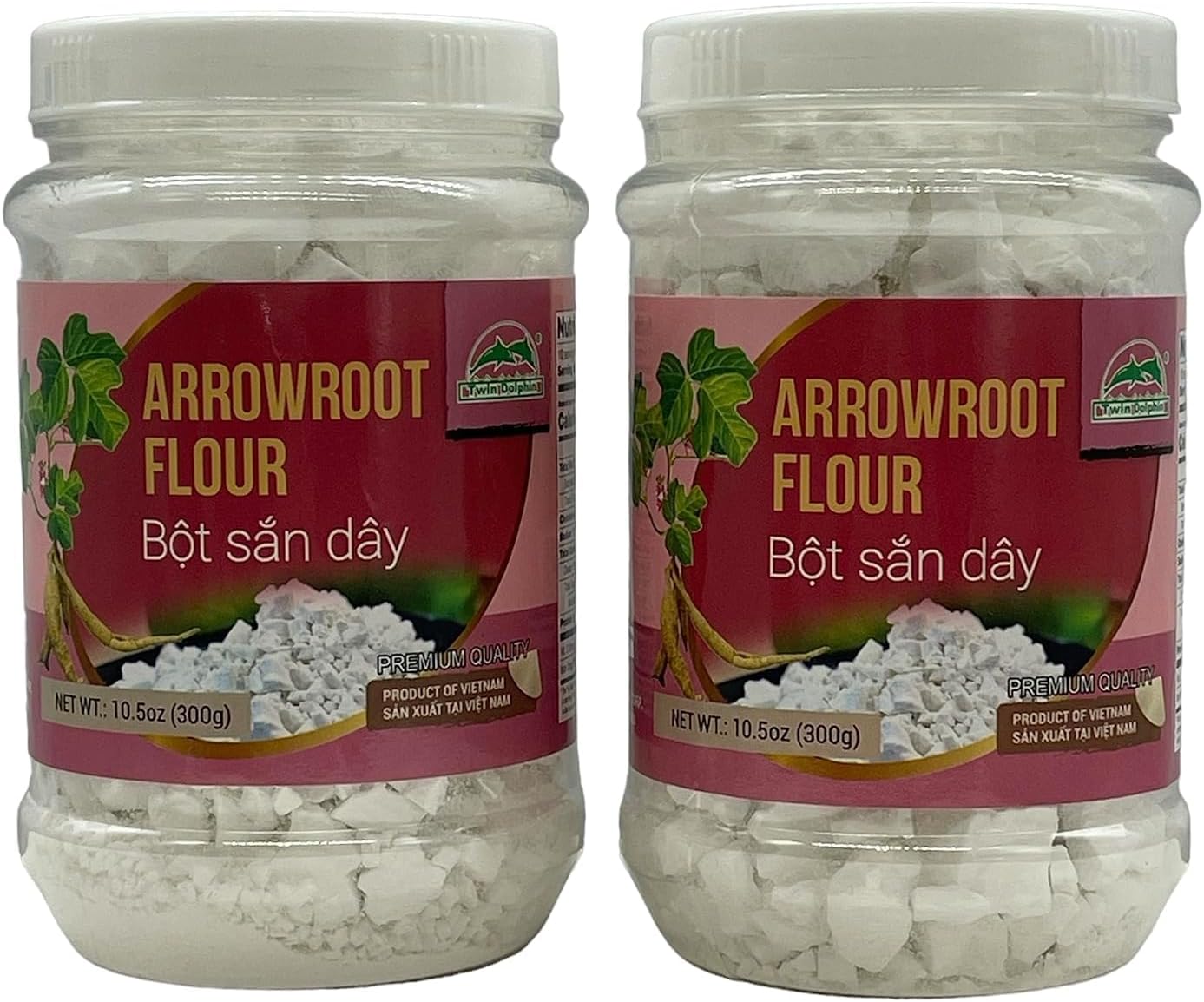 Amazon.com: 20oz Arrow Root Starch (Bot San Day) by Coconut Tree Brand ...