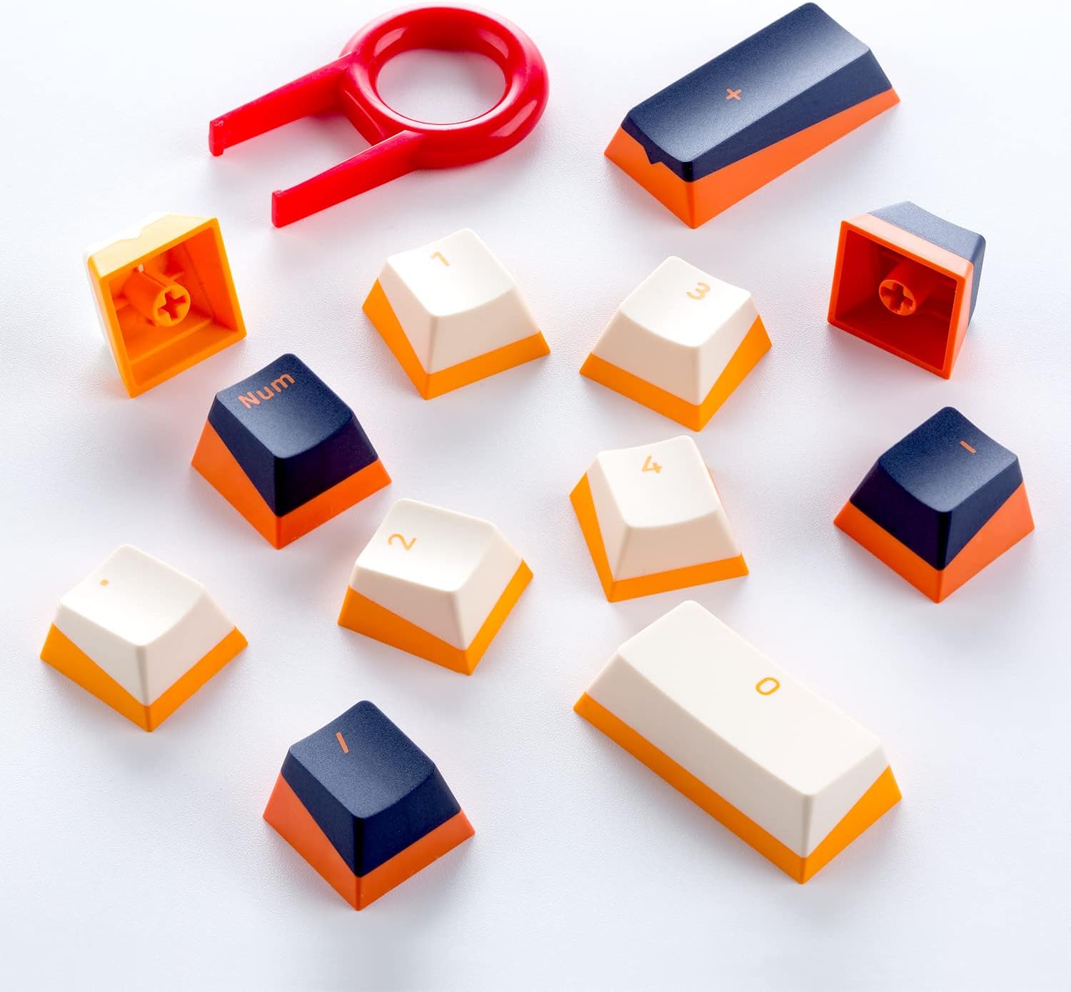 Amazon.com: GunMjo PBT Doubleshot Keycaps for Gaming Keyboard with ...