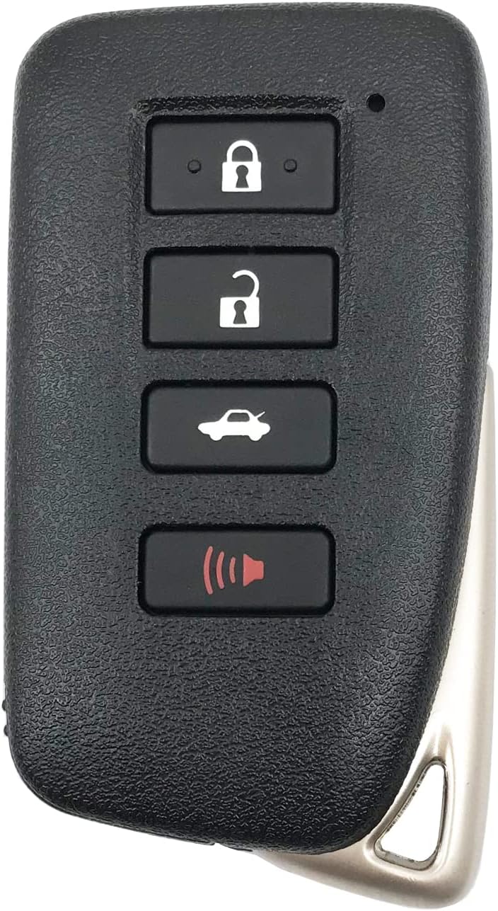 Amazon.com: 4 Buttons Replacement Key Fob Cover fit for Lexus ES250 ...