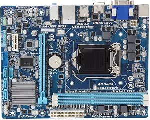 THFKLXT Motherboard Placa Base Fit For GIGABYTE GA-H61M-USB3H LGA 1155 ...